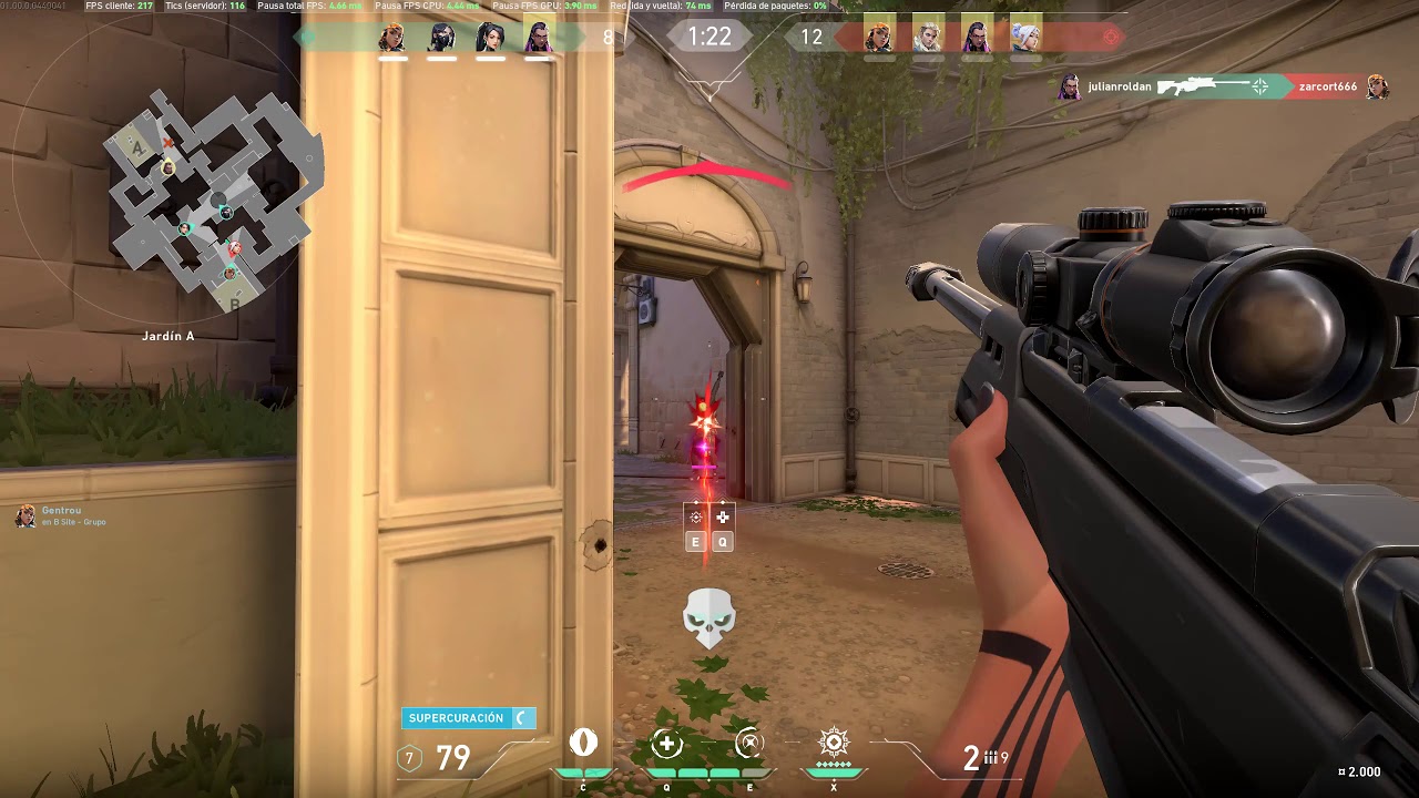 Valorant Sniper Round Triple Kill - YouTube