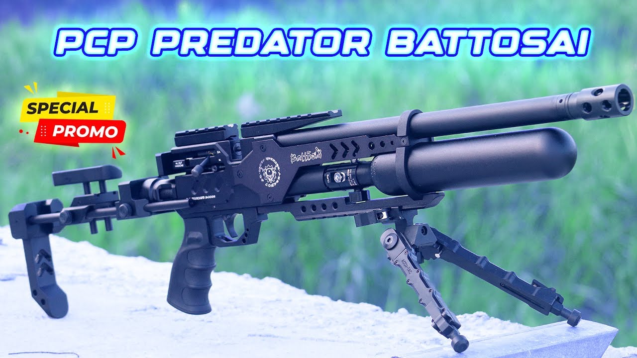UNIT PREMIUM!!! PCP PREDATOR SEMI OTOMATIS BATTOSAI | PCP BIGGAME LONG ...