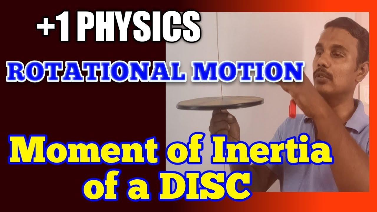 MOMENT OF INERTIA OF CIRCULAR DISC - YouTube