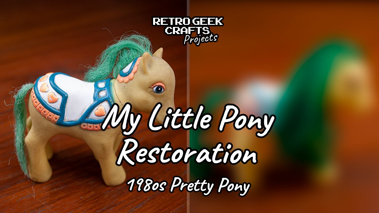 1980s My Little Pony Vintage Toy Restoration - G1 Merry Go Round Fakie ...