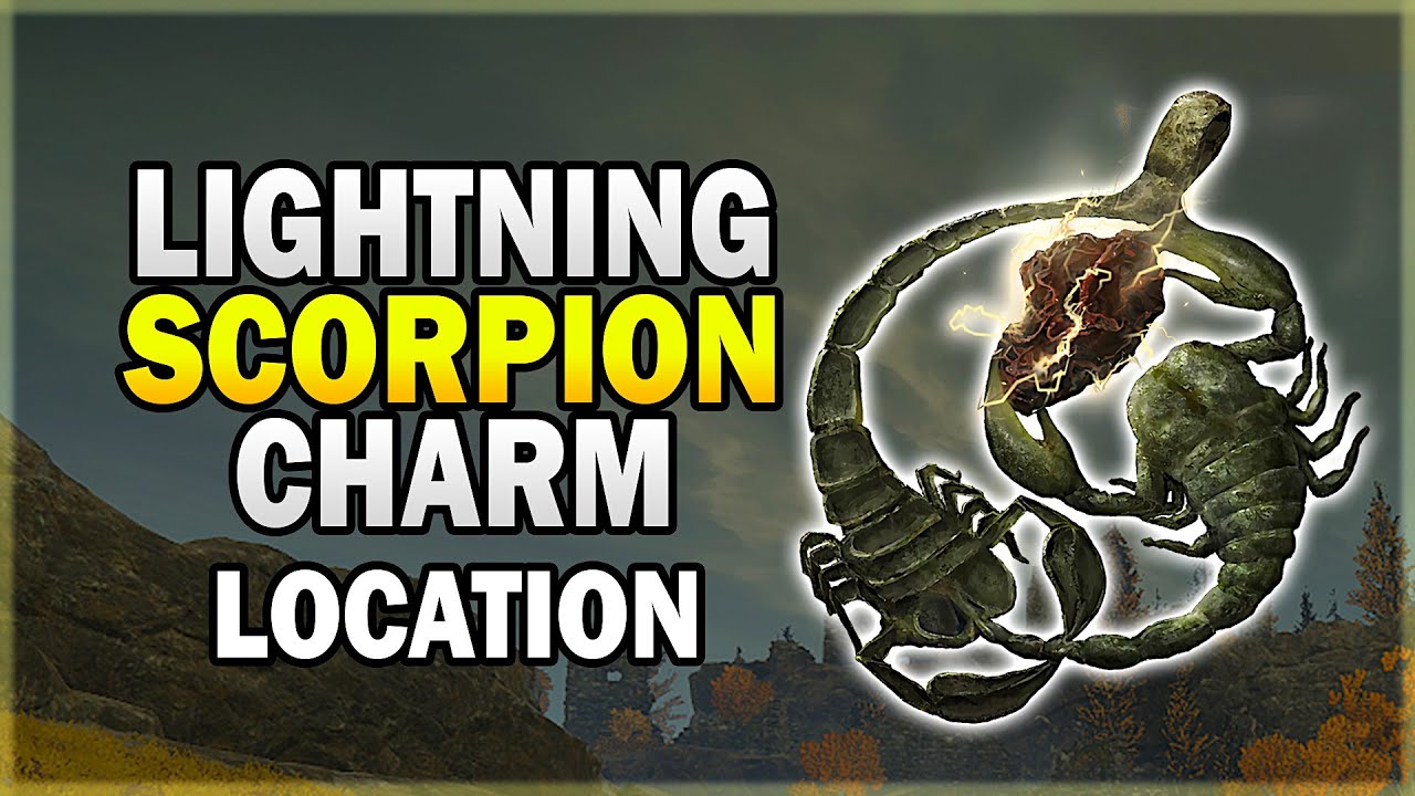 Lightning Scorpion Charm Location (Increase Lightning Damage) - Elden ...