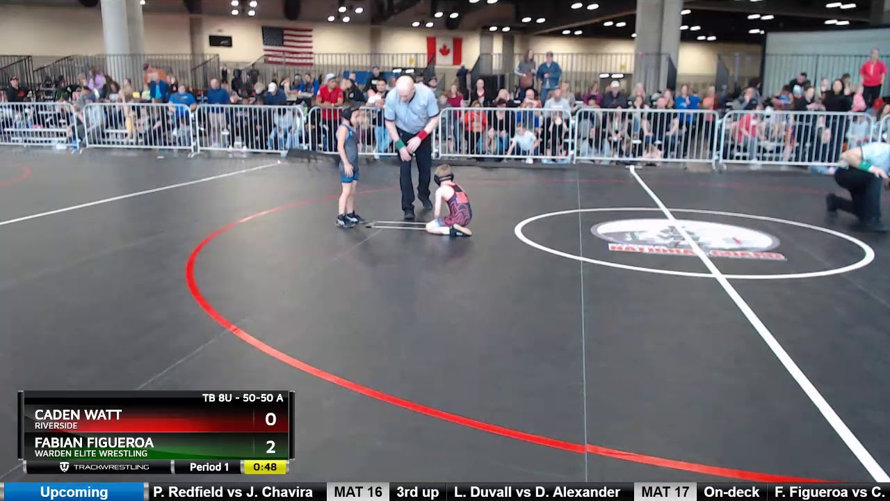 TB 8U 50-50 A Fabian Figueroa Warden Elite Wrestling Vs Caden Watt ...