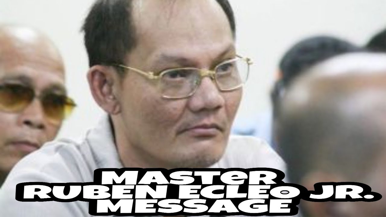RUBEN ECLEO Jr. MESSAGE SA KATAWHAN - YouTube