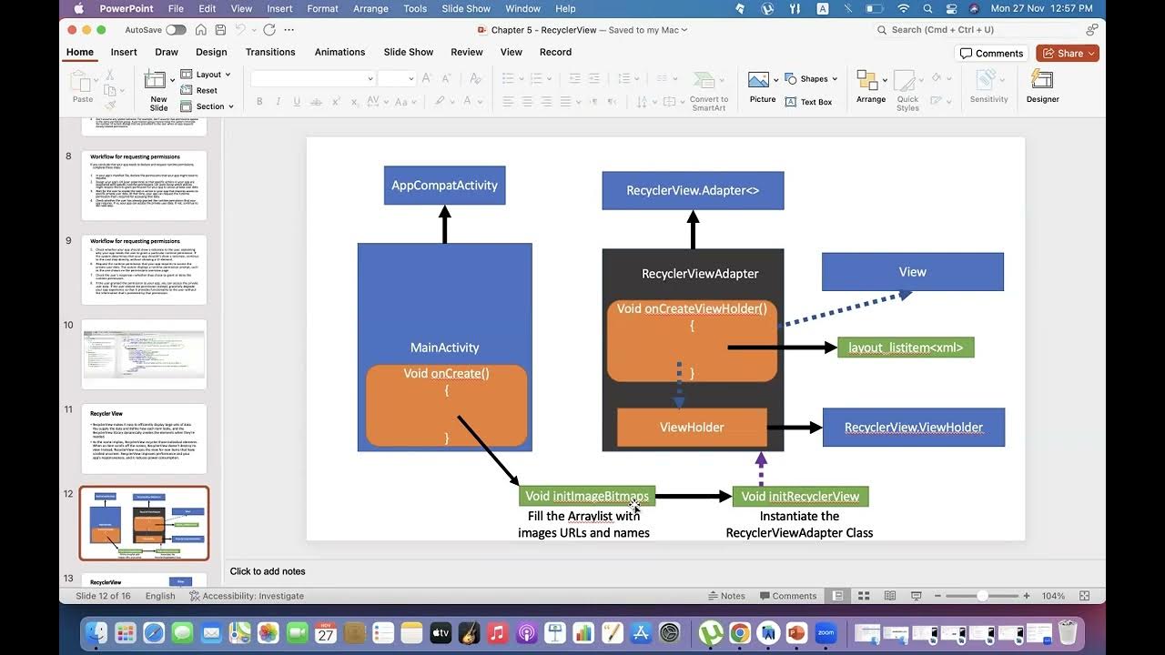 recycler view part 2 - YouTube