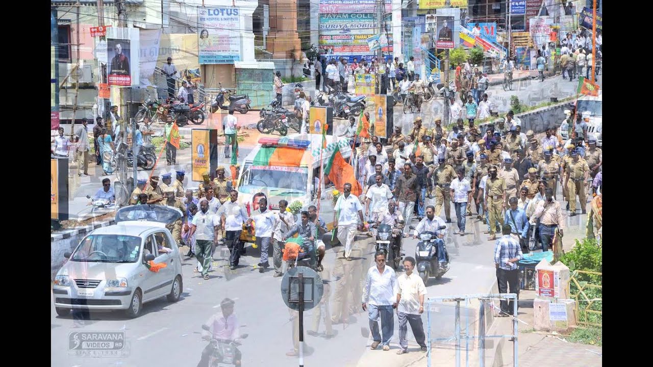 Auditor Ramesh, BJP, Deathy ceremony - YouTube