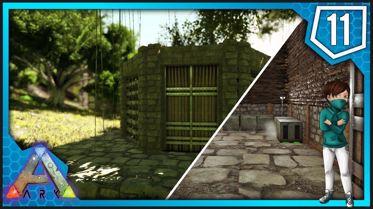 ARK Vanilla | Salle de Breeding, Taming Cage - #11 - YouTube