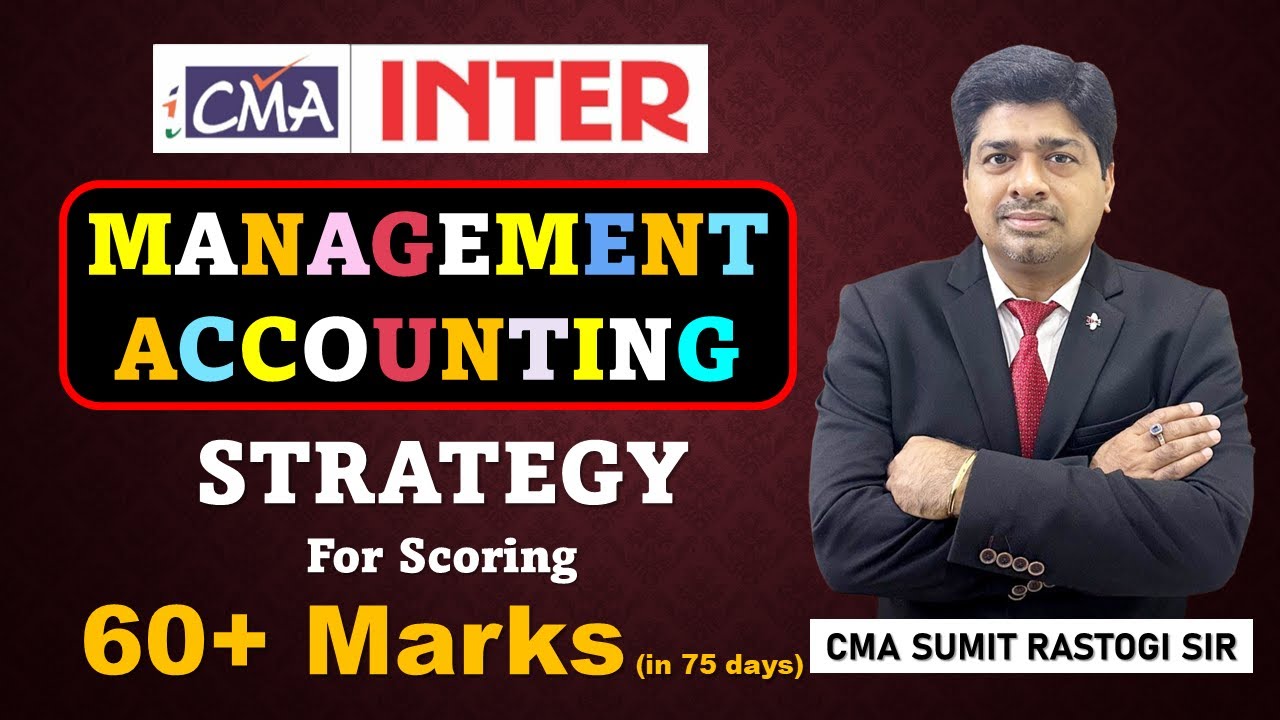 CMA-Inter MA (P12) Strategy for Scoring 60+ Marks in DEC'25 Exams - YouTube