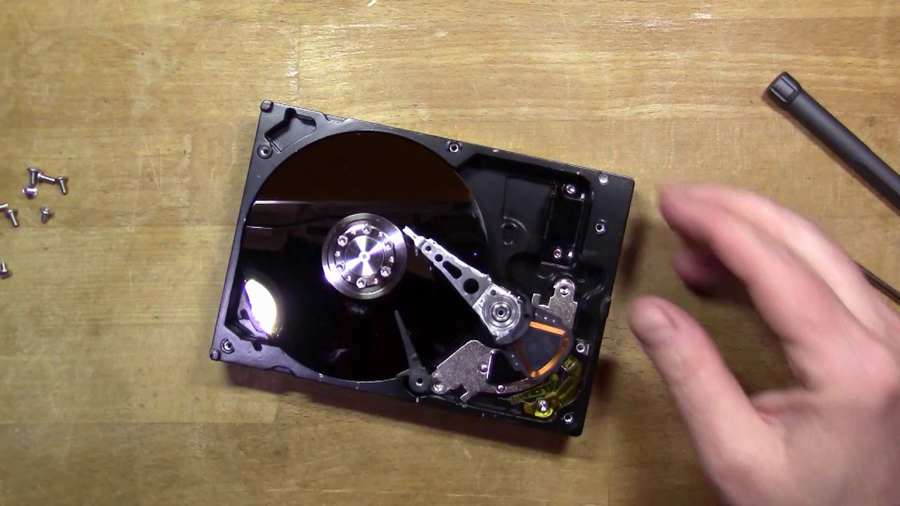 Hard Disk (HDD) One-Way Teardown (#113) - YouTube