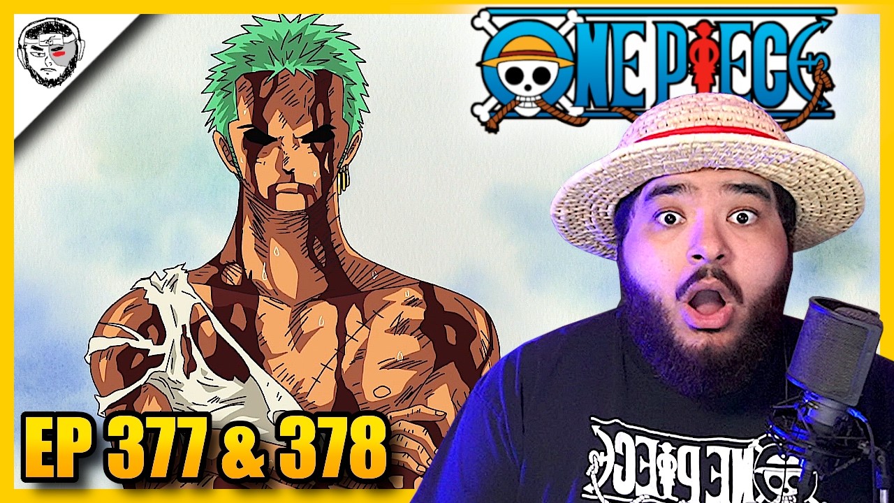 ZORO'S SACRIFICE! - One Piece Reaction Episode 377 & 378 - YouTube