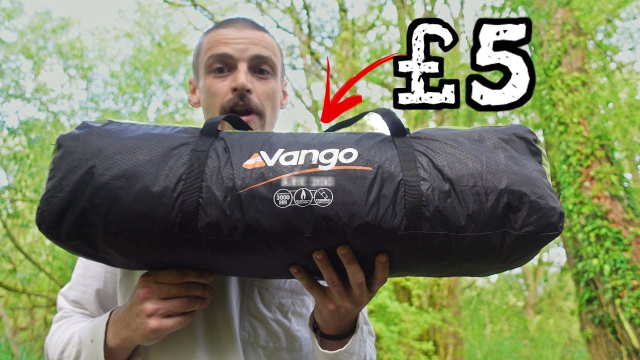 i Cant Believe I Found This Vango Tent For Only £5 - YouTube
