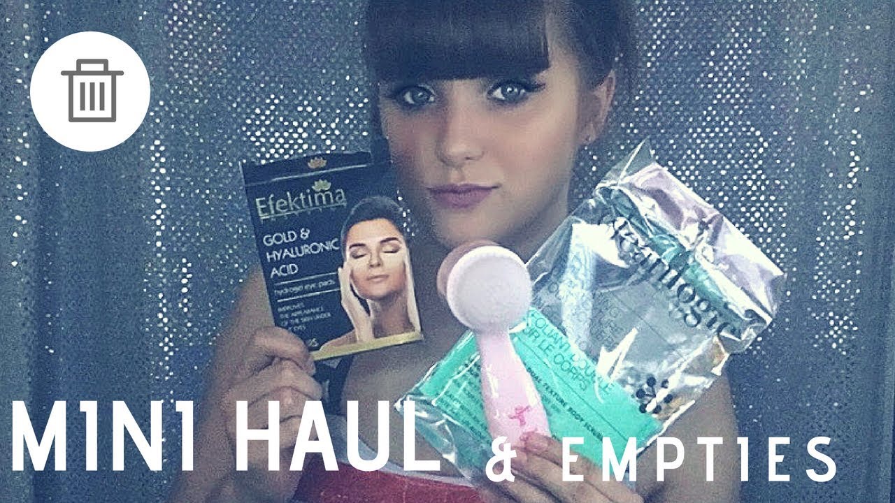 MINI HAUL & EMPTIES | Miranda Myers - YouTube