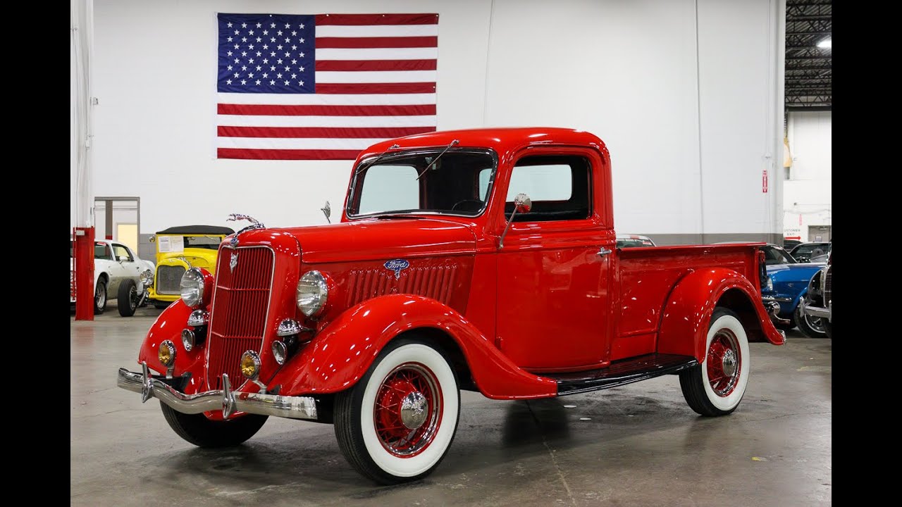1935 Ford F1 For Sale - Walk Around Video (2,235 Miles) - YouTube