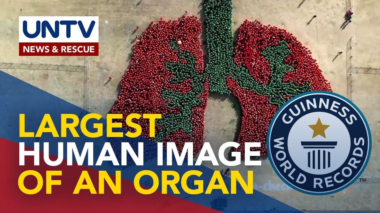 Guinness World Record na "Largest Human Image of an Organ," nasungkit ...