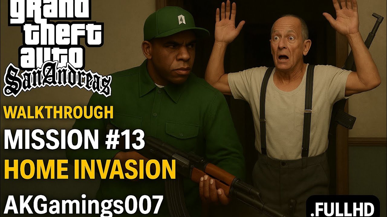 GTA San Andreas - Walkthrough - Mission #13 - Home Invasion (FULLHD ...