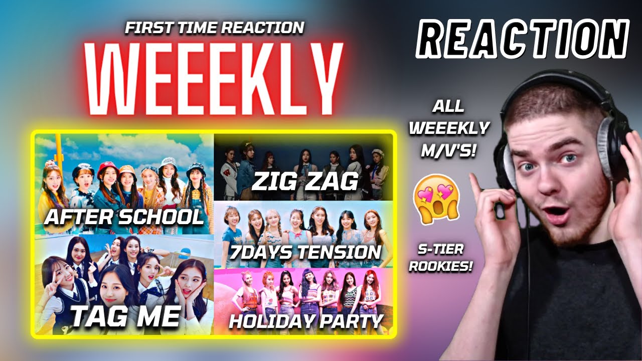My FIRST TIME listening to Weeekly! - After School + Tag Me + Zig Zag ...