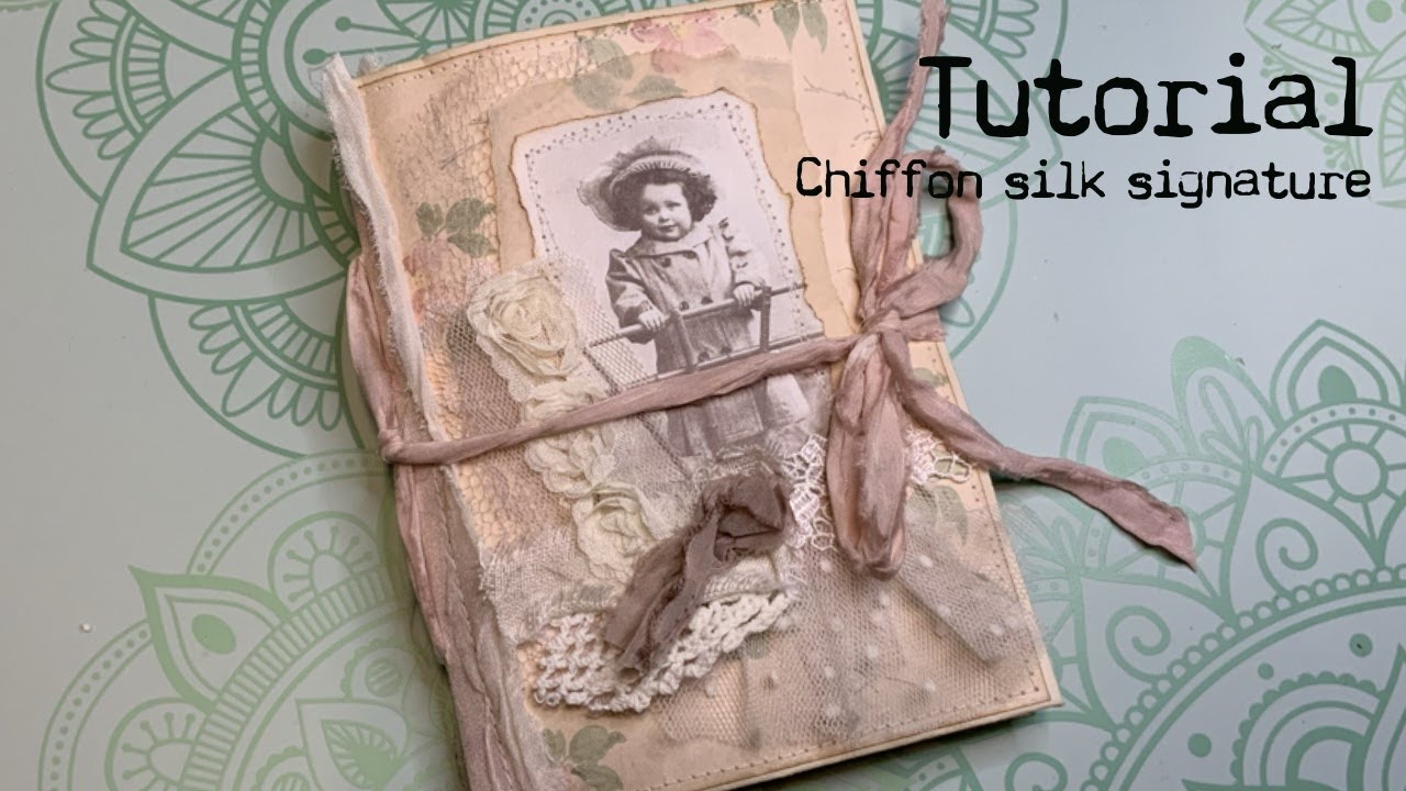 Tutorial : Create an envelope junk journal with a chiffon silk to ...