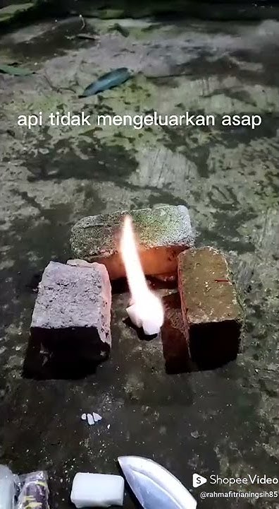 cara membuat api Dengan parafin - YouTube