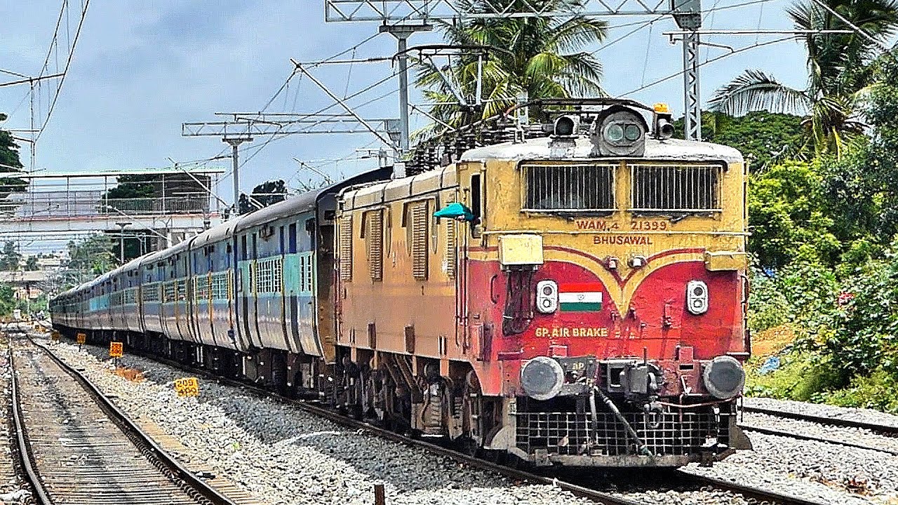 The Last Produced WAM4 | Indian Railways | 21399 ANANT - YouTube
