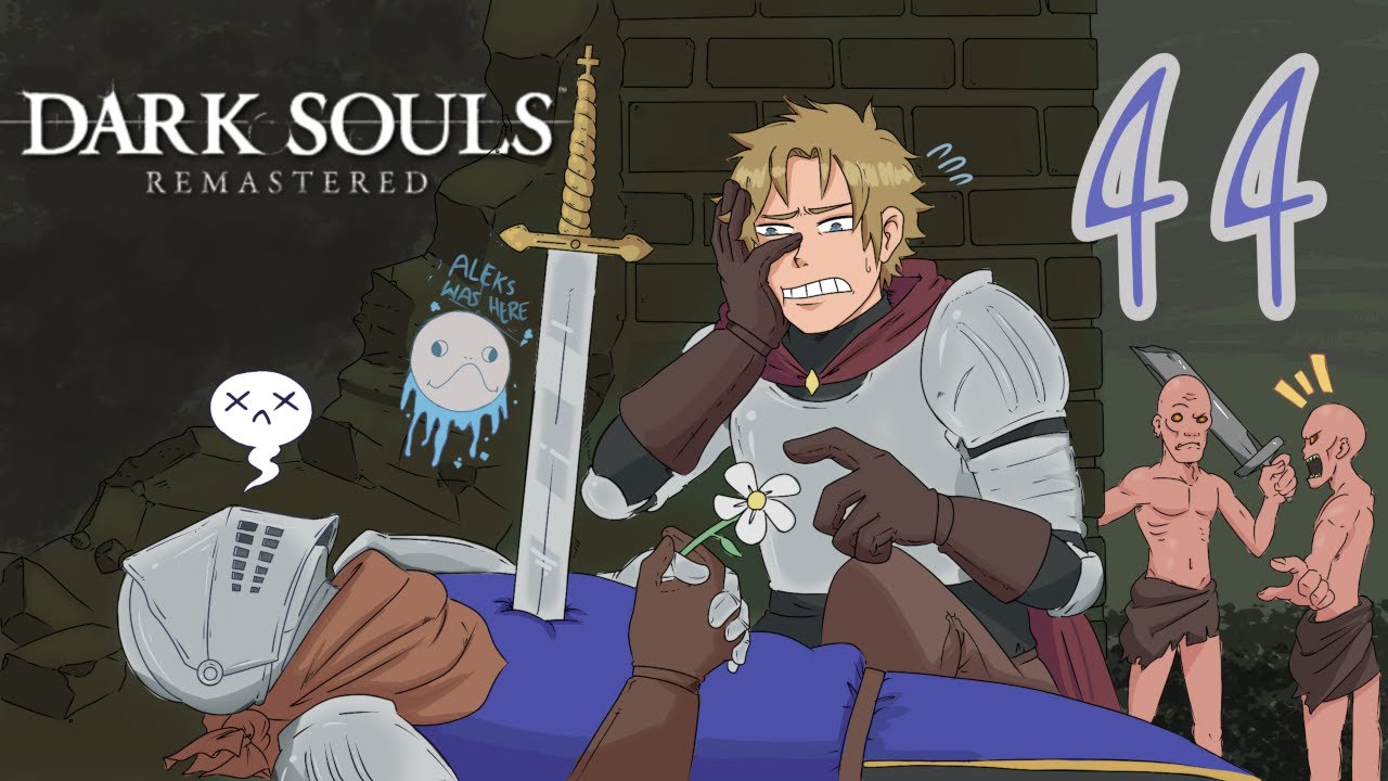 Dark Souls Remastered Playthrough Part 44 | Dark Sun Gwyndolin Boss ...