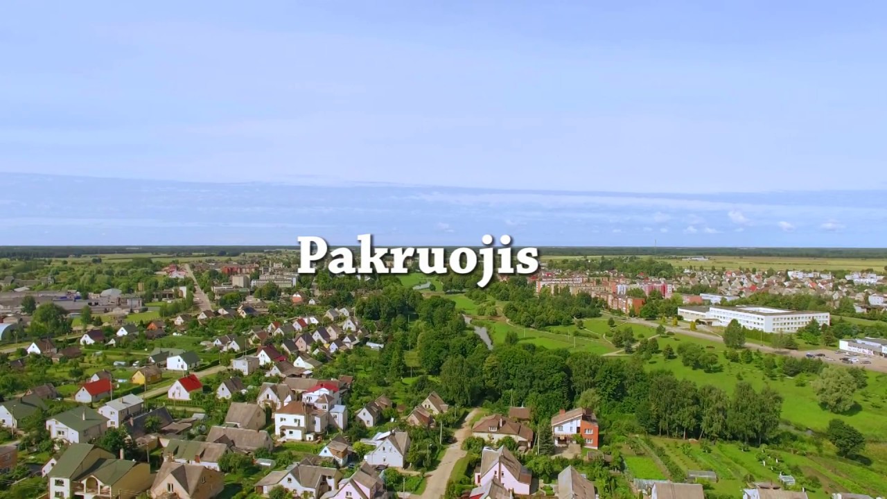 Pakruojis Šiaurės Lietuvos miestas "Debesų takai" 2017 - YouTube