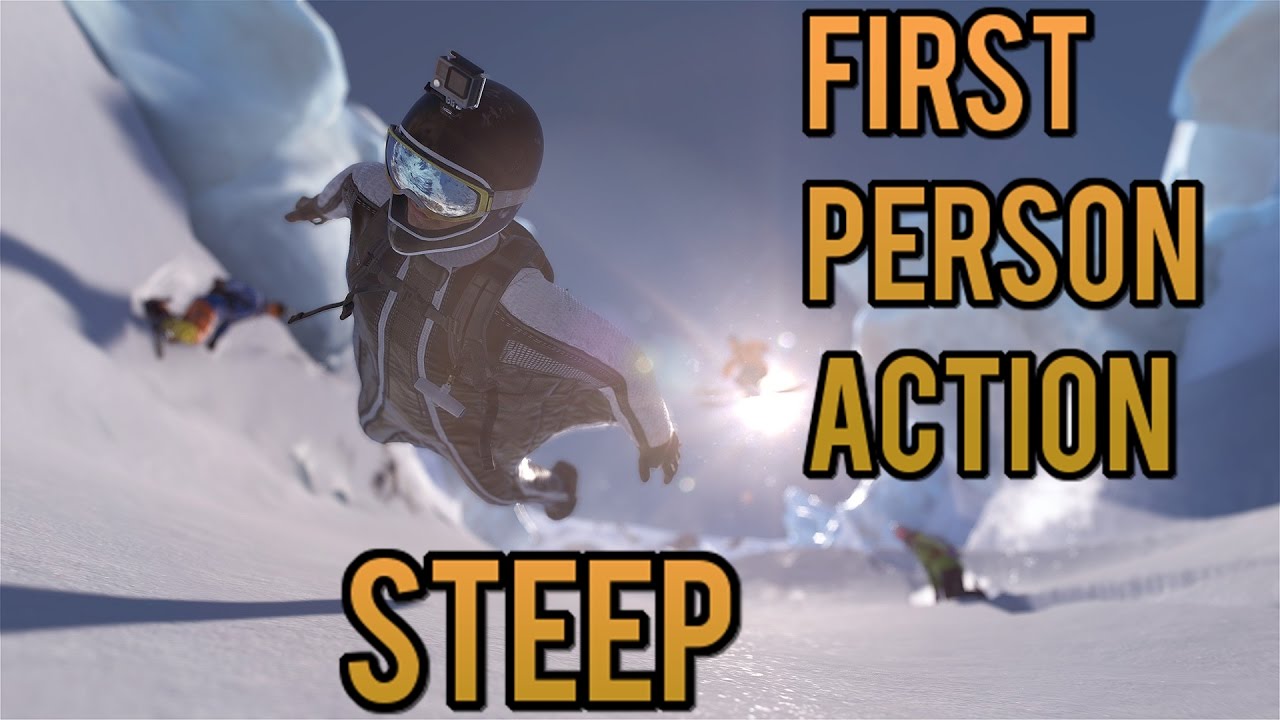 FIRST PERSON ACTION STEEP GAMEPLAY PART 2 - YouTube