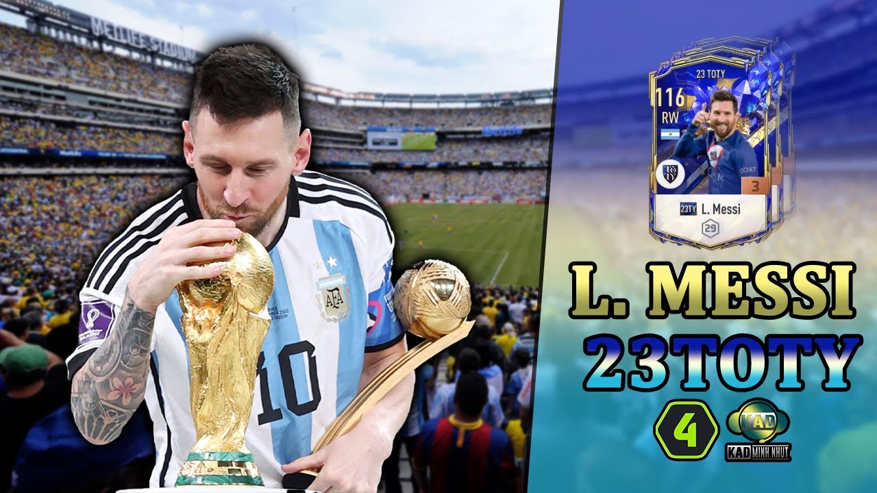 Review Lionel Messi 23TOTY FO4 | Review 23TY | KaD Minh Nhựt - YouTube