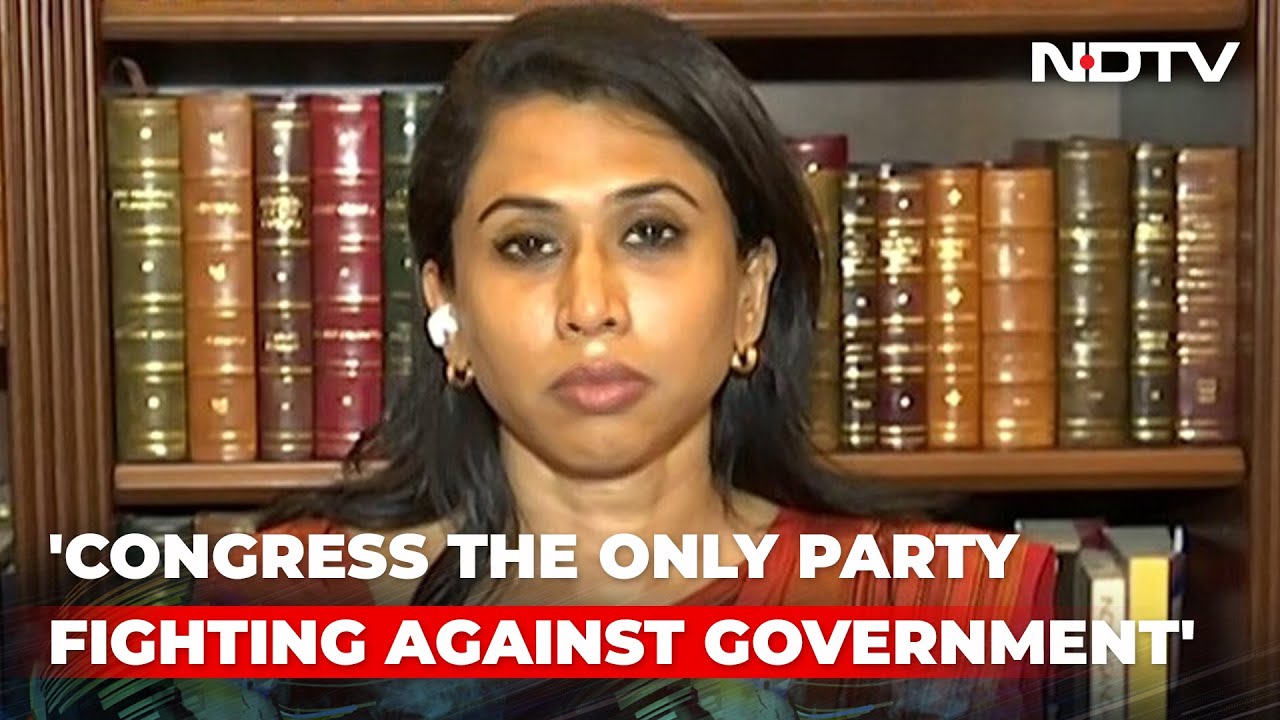 "Congress The Only Party Fighting Against Government": Spokesperson ...