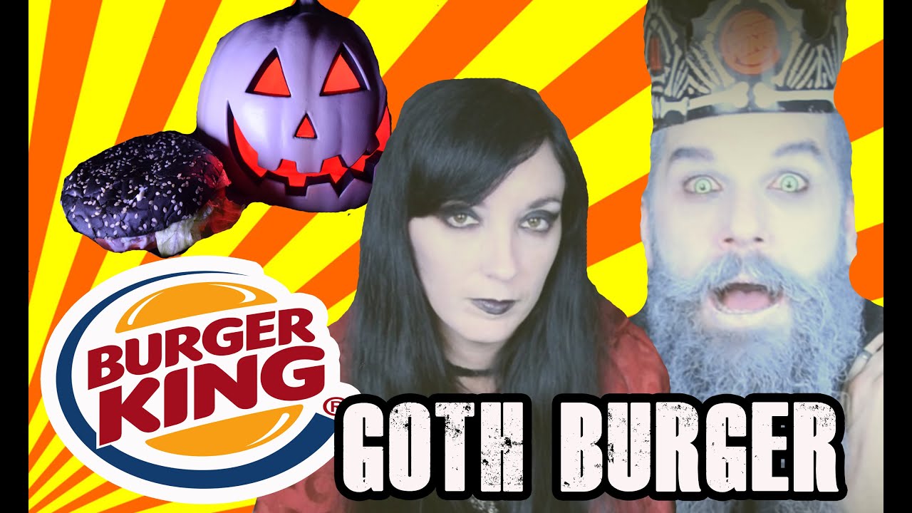 Burger King - Halloween Whopper (Black - Goth Burger/Spooky Intro ...