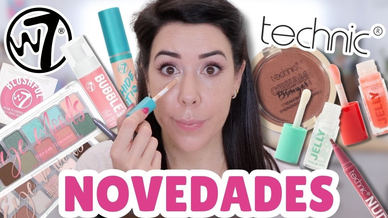 Lo MEJOR y PEOR de TECHNIC y W7 ... Probando Novedades - YouTube