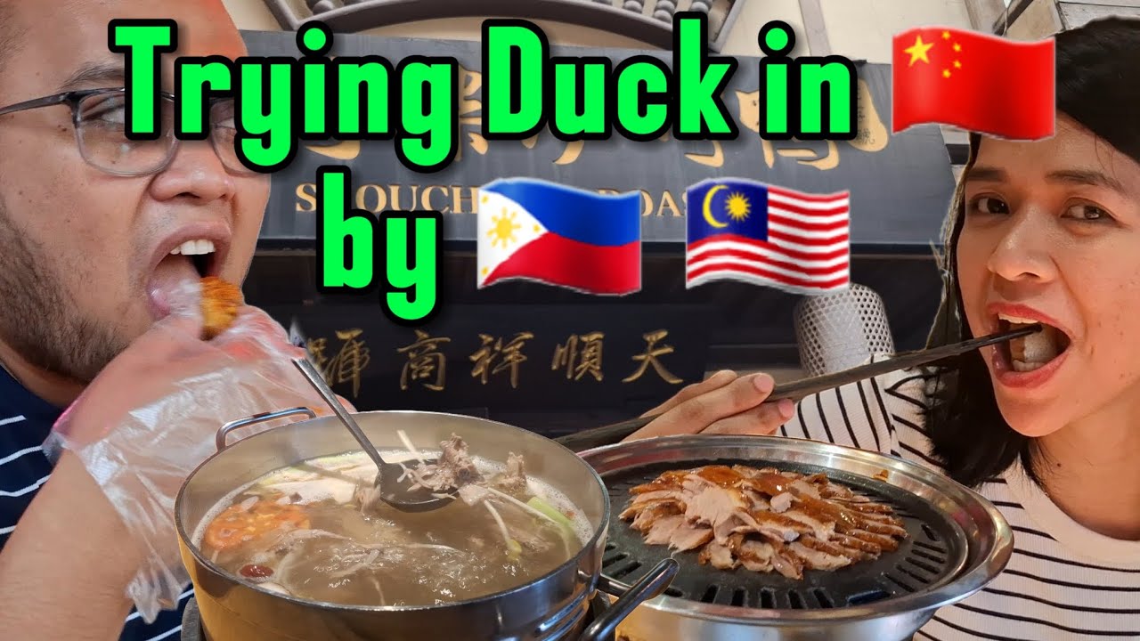 Food Review | A Filipino and malaysian Trying 2 types of Duck dish in ...