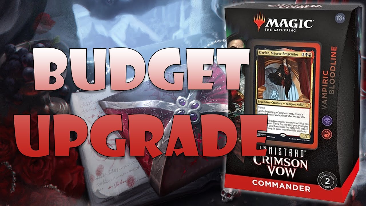 Quick Upgrade! Vampiric Bloodline Precon Commander Deck Innistrad ...