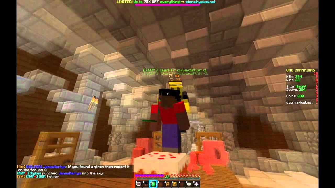 Hypixel-UHC| I Got The Dragon Sword!!!! - YouTube