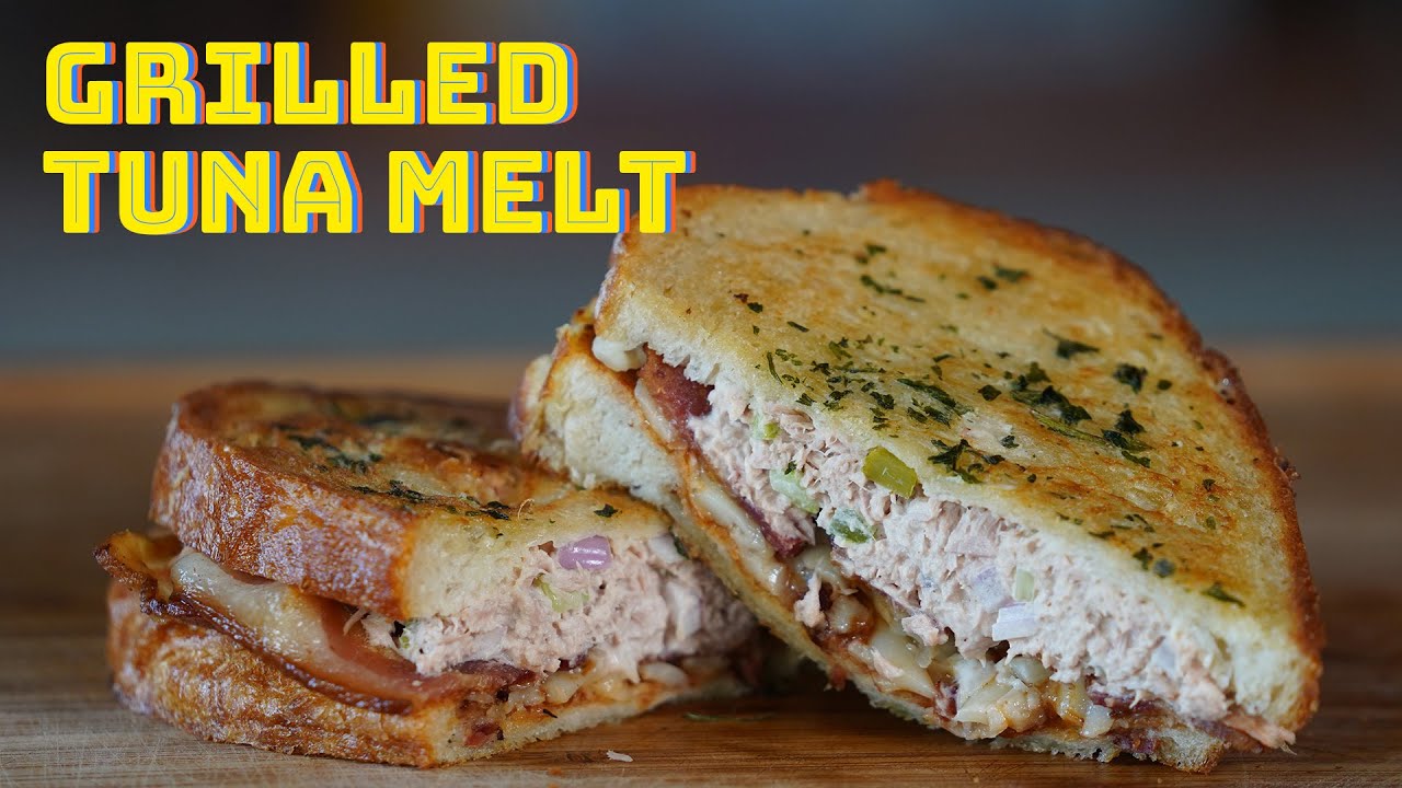 Grilled Tuna Melt | Tuna Sandwich Recipe | Spatchcock Funk - YouTube