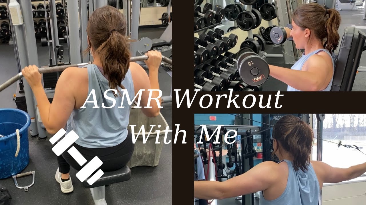 ASMR Workout With Me | Whispered Voiceover - YouTube