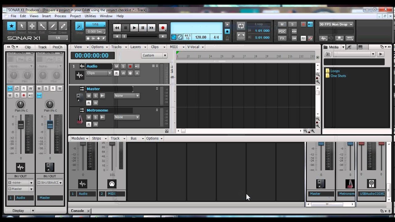 Prepare a project in your DAW using the project checklist . - YouTube