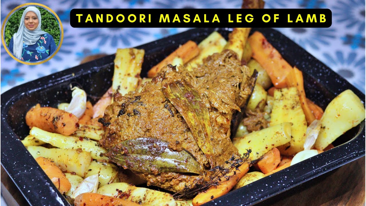 Tandoori Masala Leg of Lamb Recipe | Indian Cooking Recipes | Cook with ...