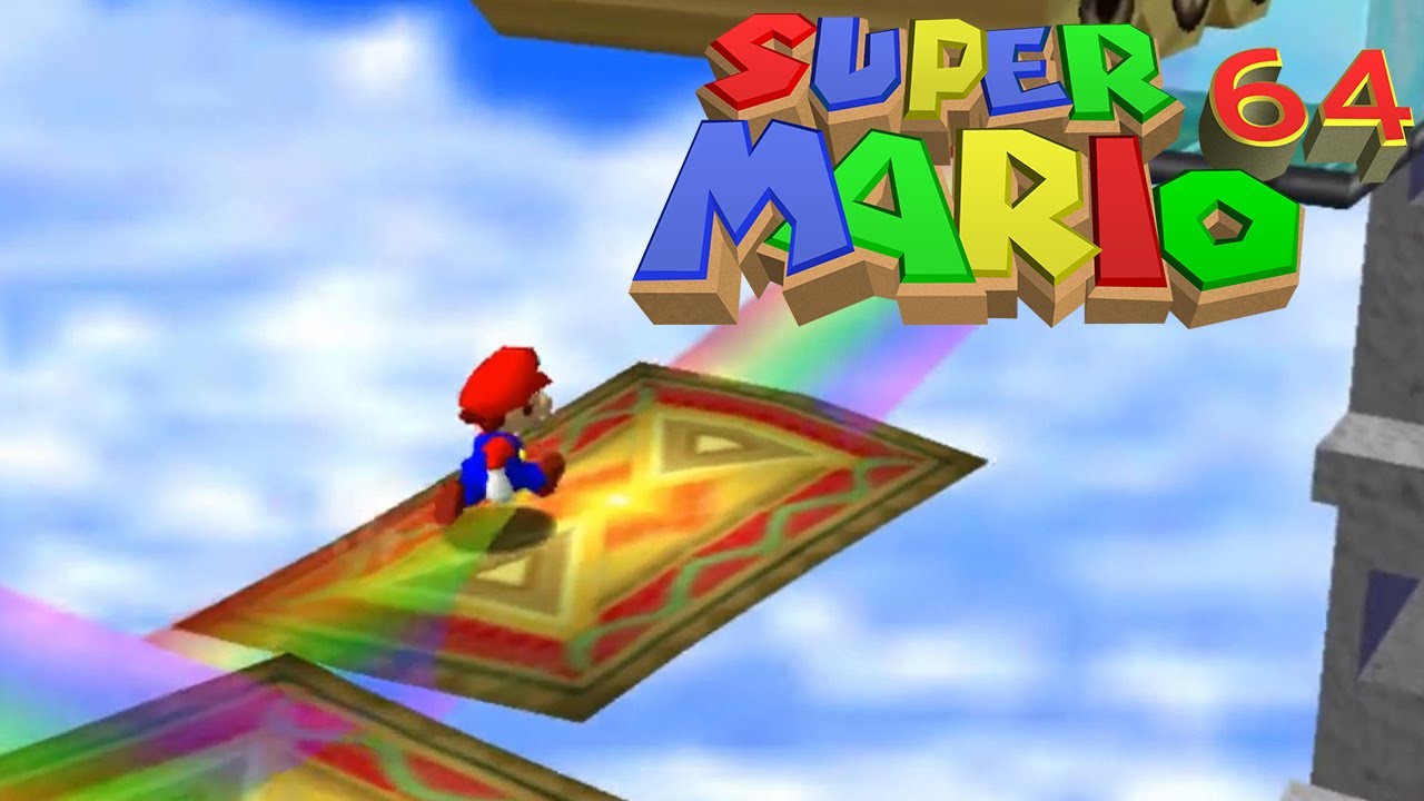 RIDING THE RAINBOW | Super Mario 64 Let's Play - Part 19 - YouTube