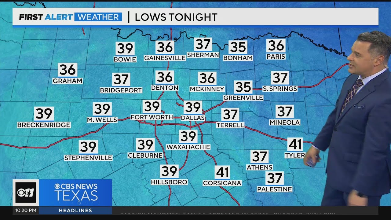 Tuesday starts with patchy fog for parts of North Texas - YouTube