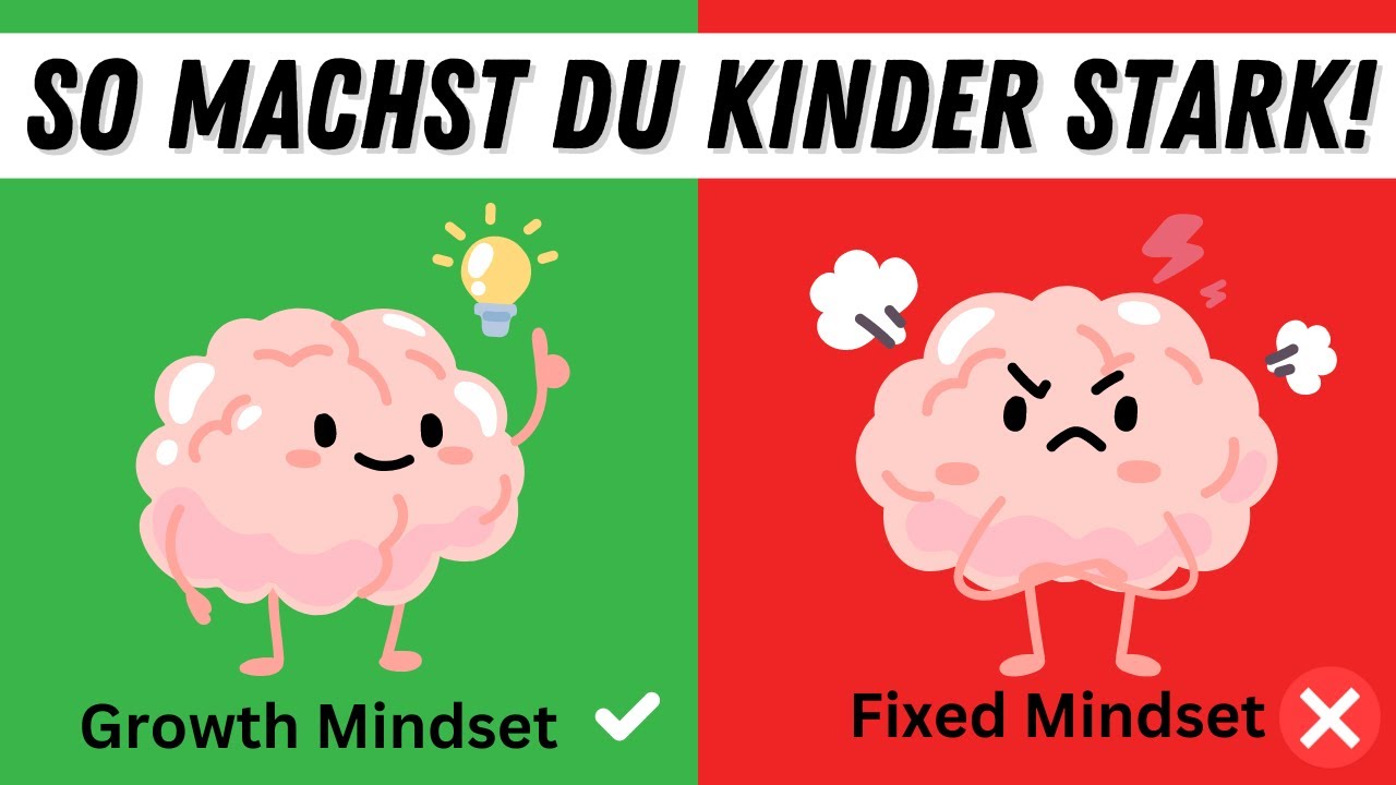 GROWTH MINDSET auf DEUTSCH einfach erklärt | ERZIEHERKANAL - YouTube