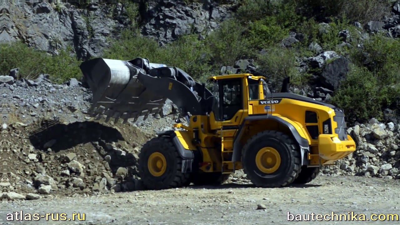 VOLVO L250H Loader Фронтальный погрузчик Lader - YouTube