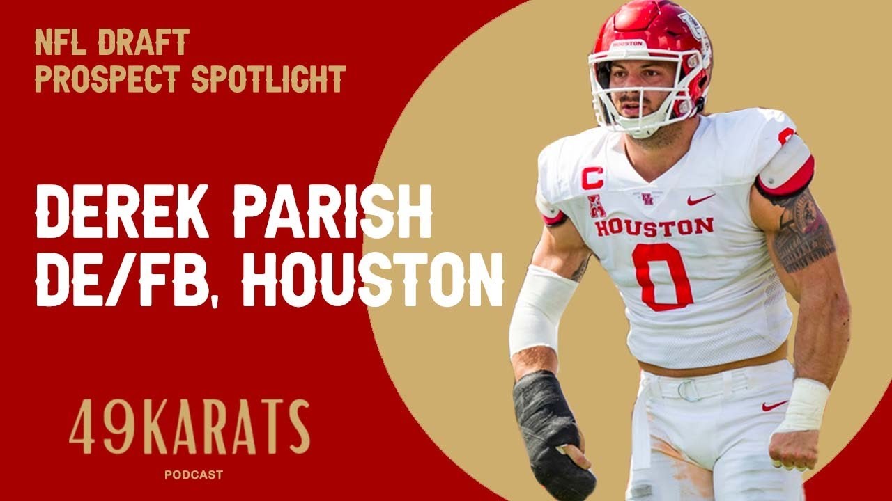 NFL Draft Prospect Spotlight: Houston DE/FB Derek Parish - YouTube