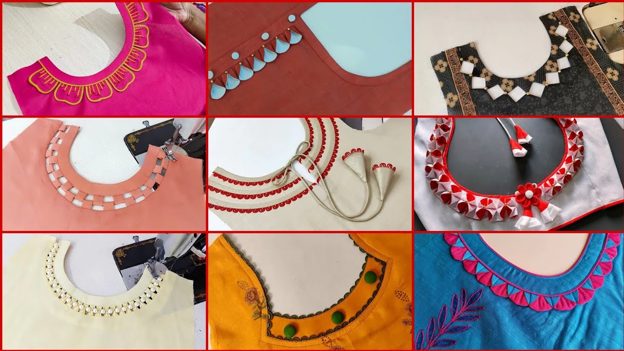 60+ Neck design ideas || Stylish and Trendy neckline designs || Best ...