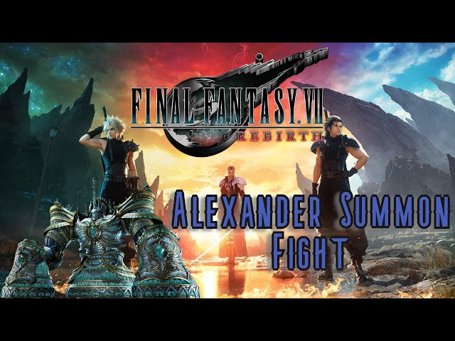 Alexander Summon Ffvii Alexander, The Roaming Titan~ A Reimagining Of