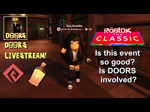 🔴🗂️ CLASSIC EVENT, but... Is DOORS involved? DOORS STREAM! | ROBLOX ...
