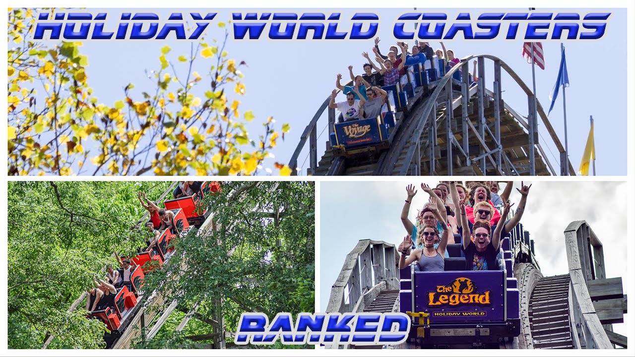 The Roller Coasters at Holiday World RANKED - YouTube