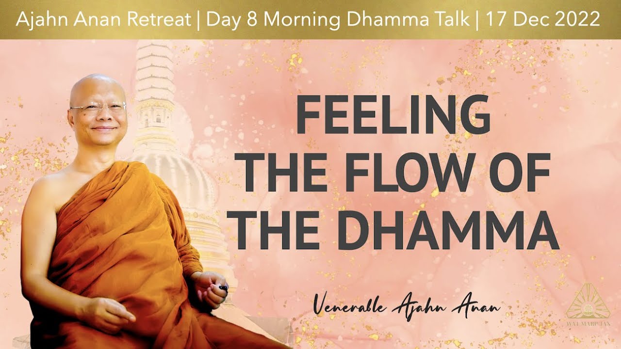 Feeling the Flow of the Dhamma | Online Retreat Dec 2022 | Day-8 ...