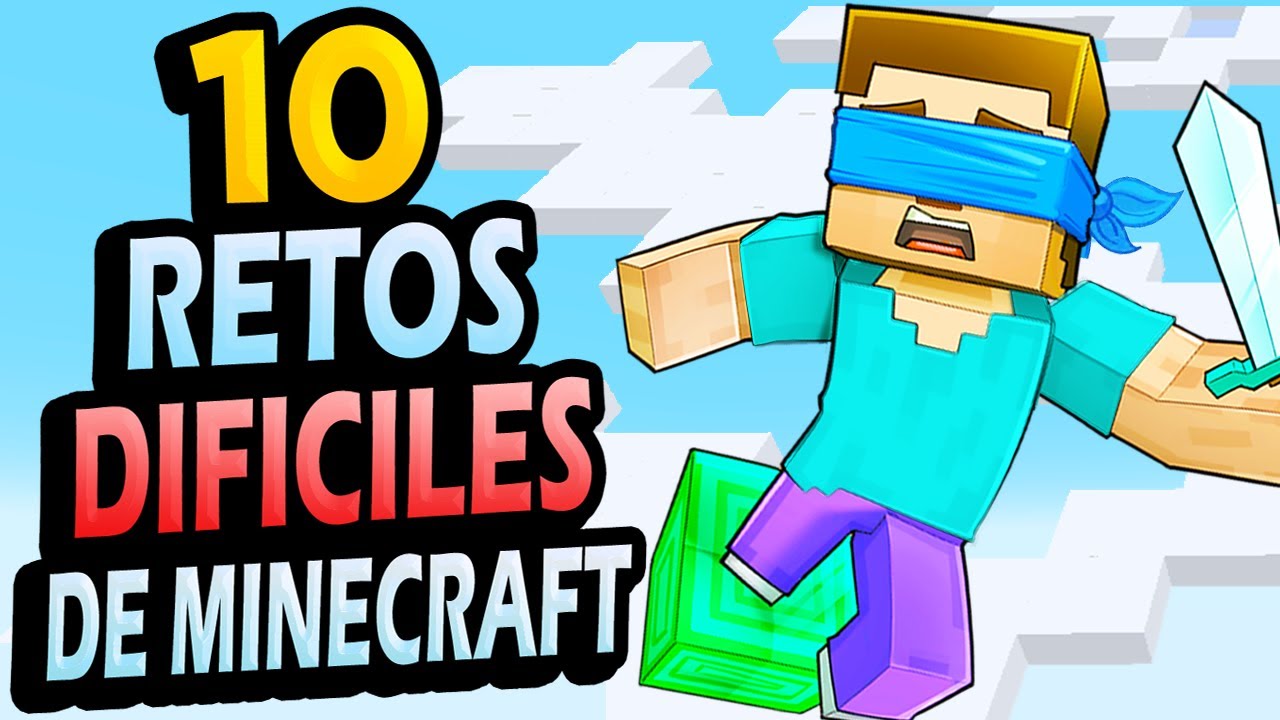 💀 10 Retos Difíciles Que NO PODRÁS Lograr en Minecraft!! #2 - YouTube