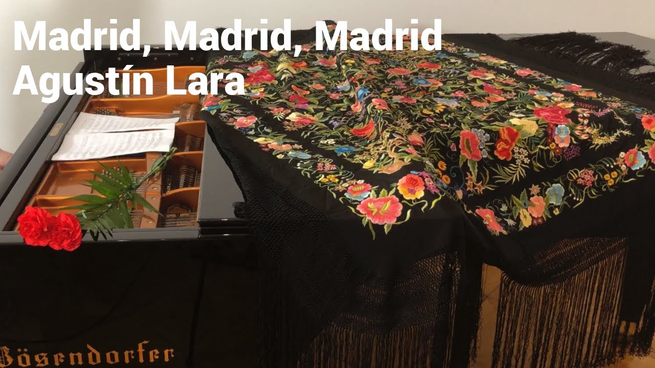 Chotis Madrid (piano a cuatro manos) A. Lara - YouTube