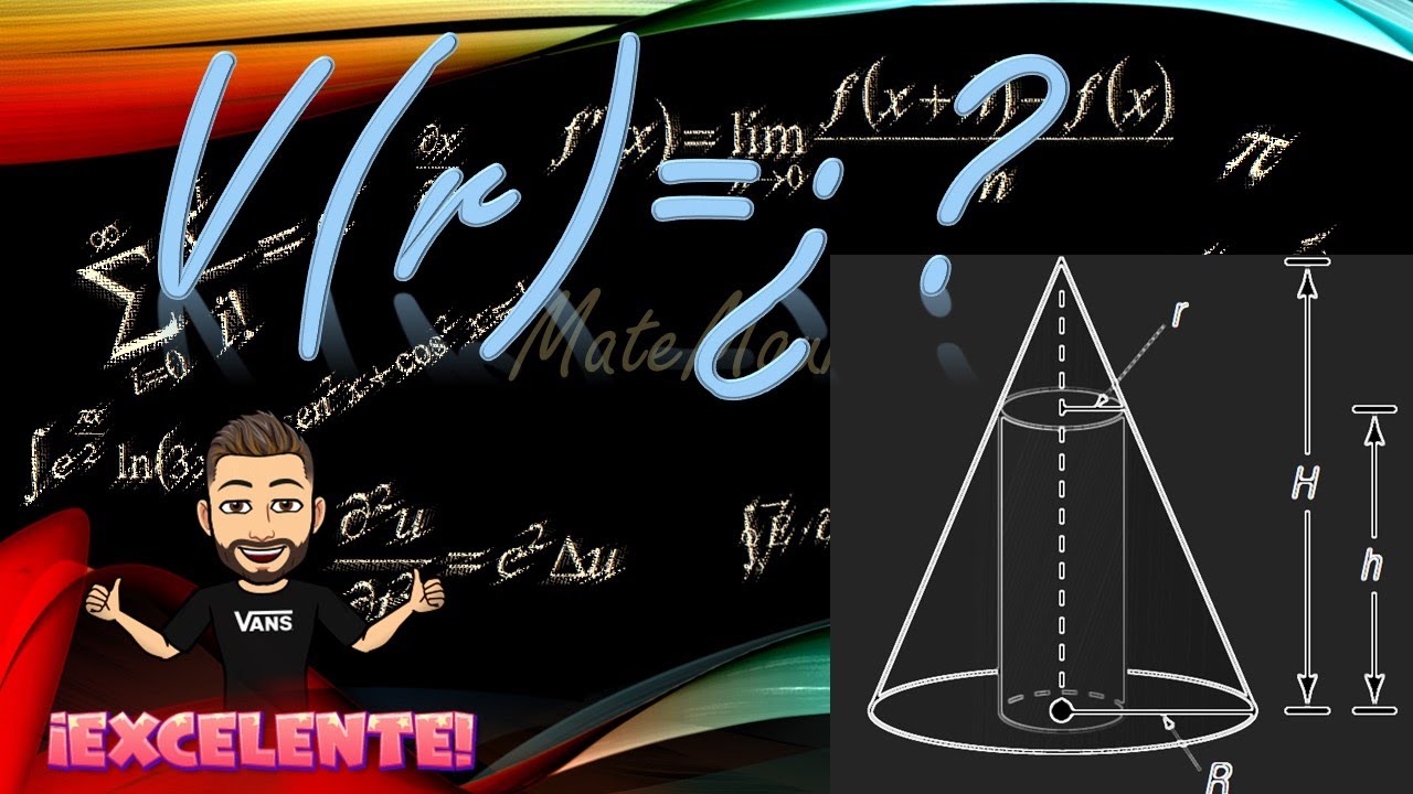 Cilindro inscrito en un Cono - Función (Modelado) - YouTube