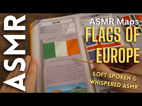 Flags of Europe and Facts [ASMR] - YouTube